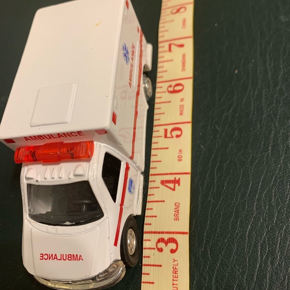 Toys | Matchbox Ambulance Mini Toy With Patient Inside | Poshmark